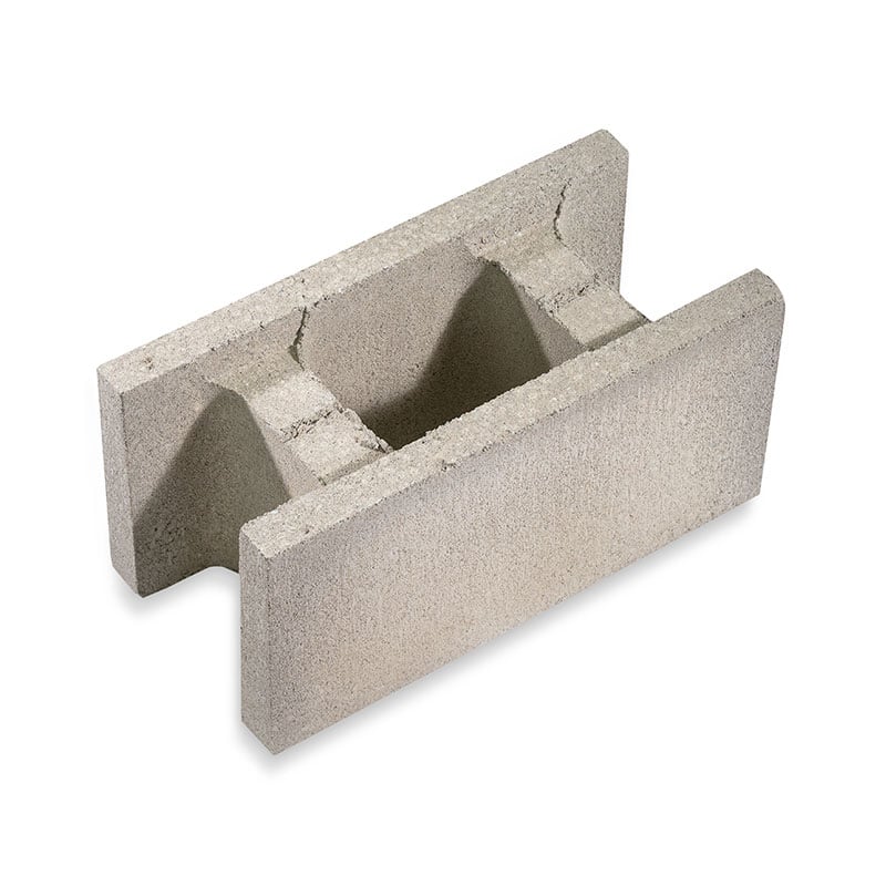 Bricks & Blocks Knock-out Bond Beam 20-20 - Best Bricks & Pavers